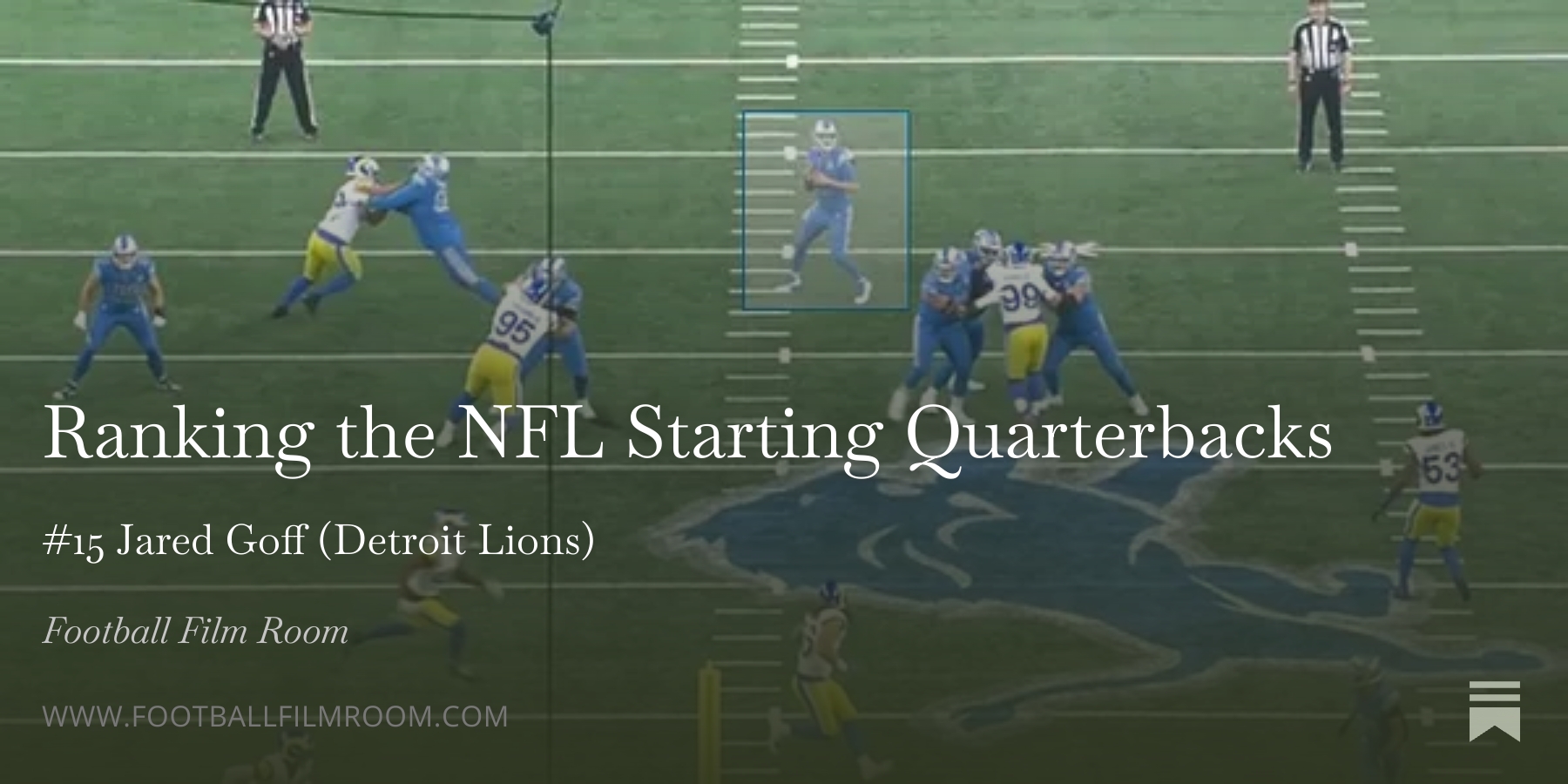 Ranking the NFL Starting Quarterbacks - by Nick Kehoe